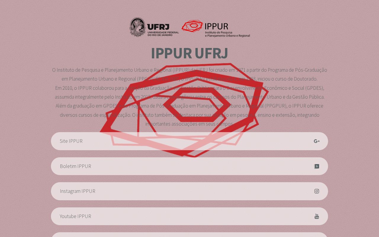 IPPUR UFRJ